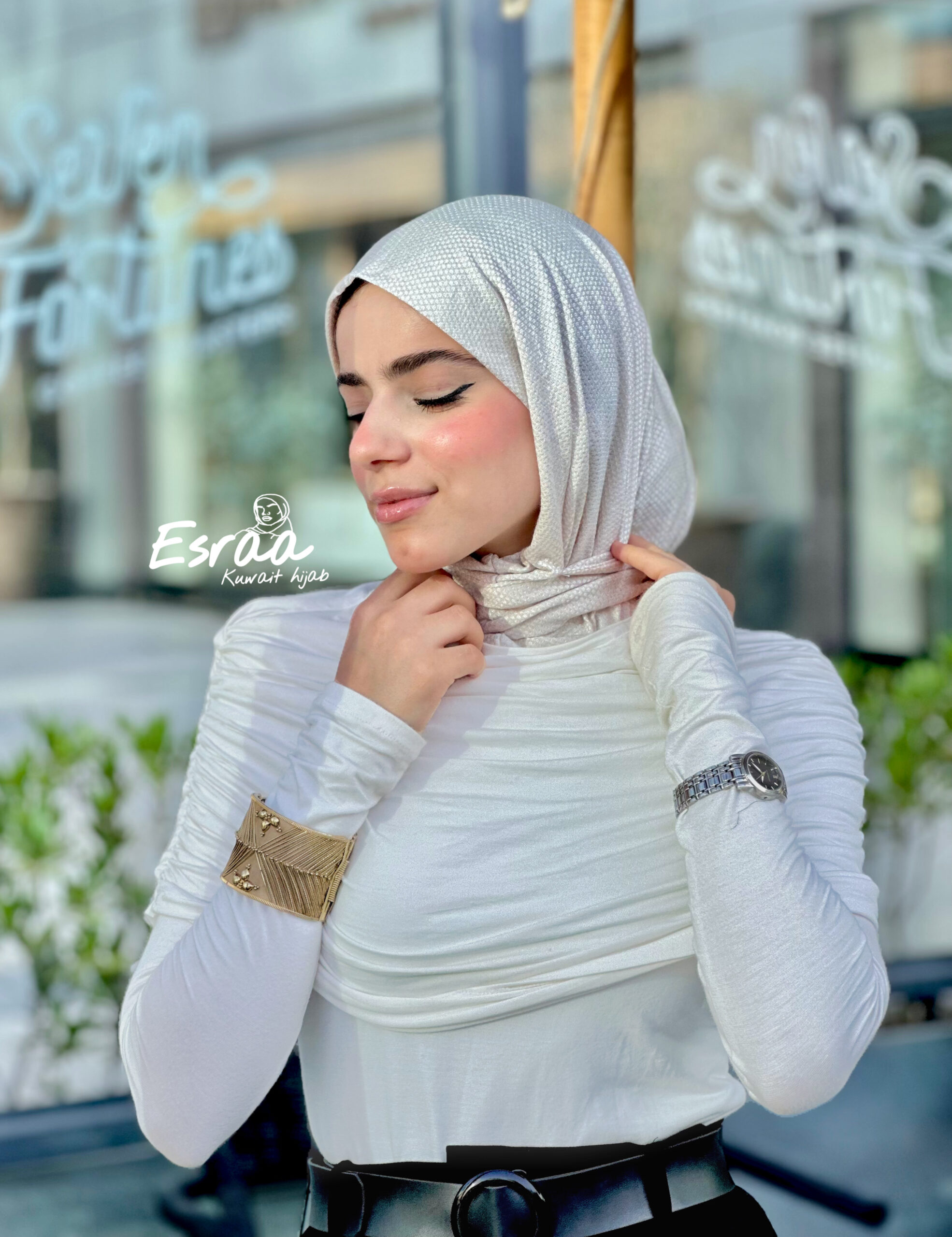 طباقيه كويتي خليه – Esraa Hijabs